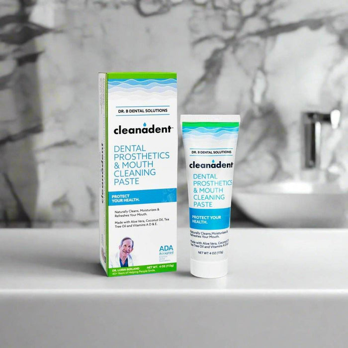 Cleanadent Toothpaste for Dentures – Dr. B Dental Solutions